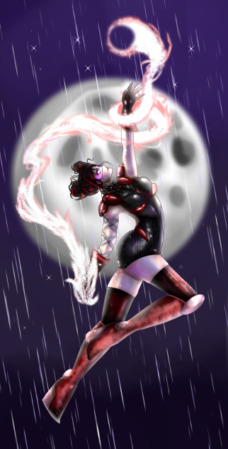 under the moon - ibisPaint