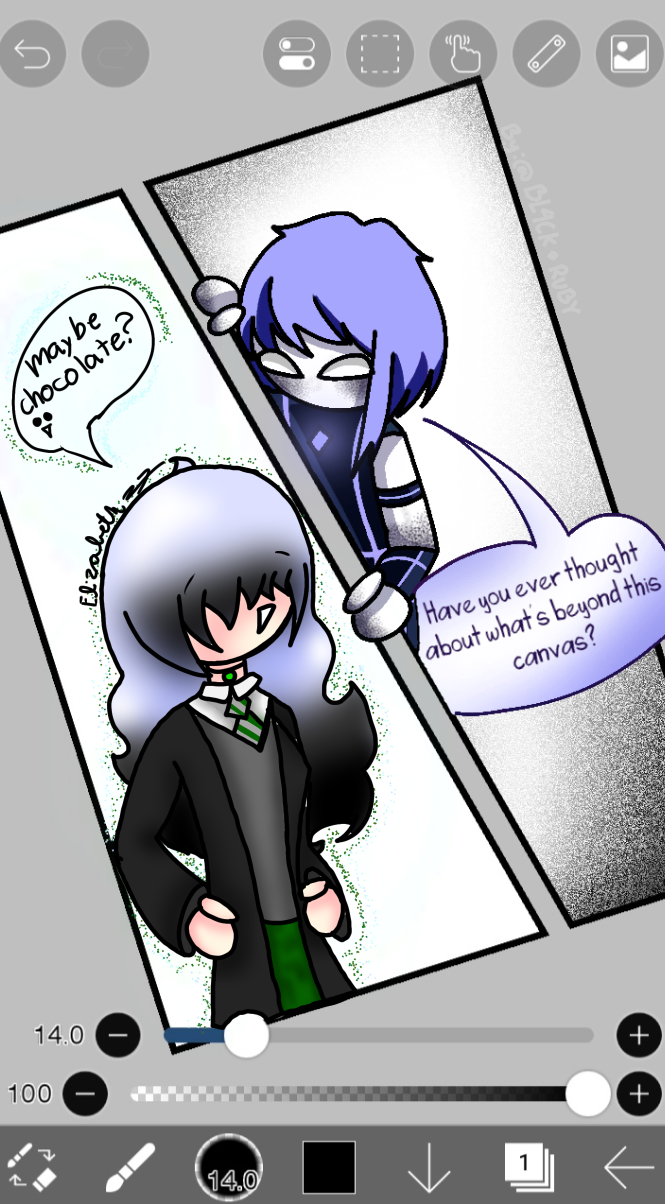 Collab with Black Ruby! - ibisPaint