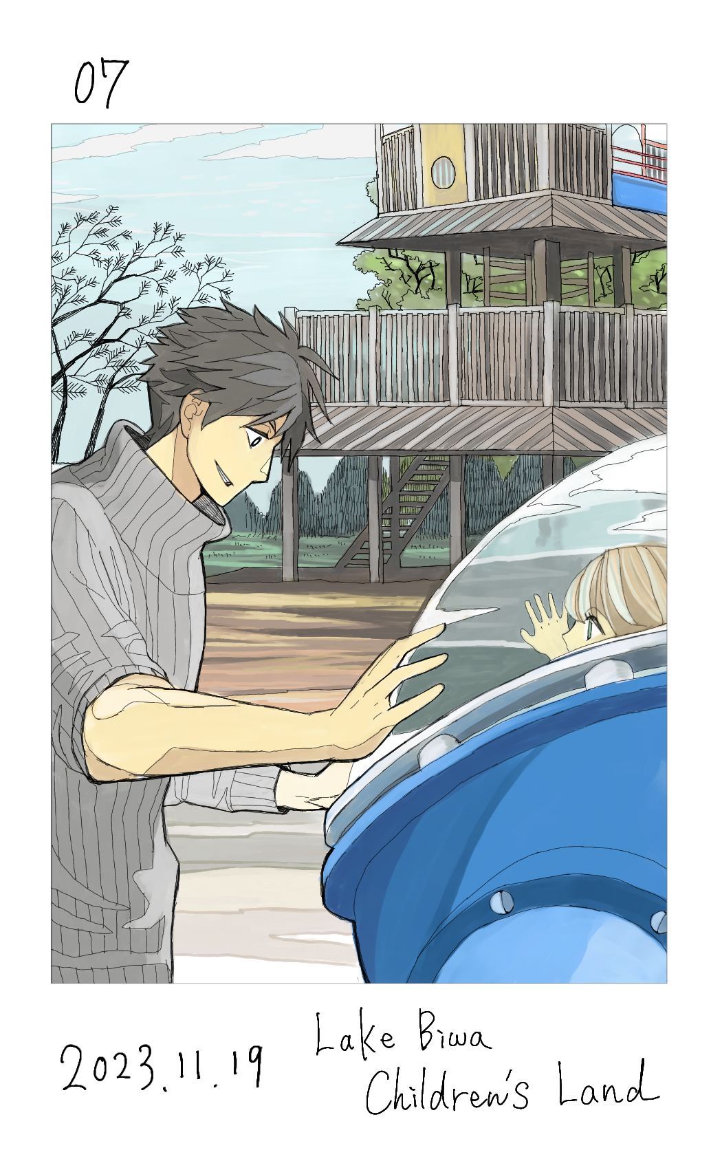 チェキ風シリーズ07 - ibisPaint