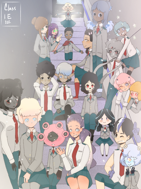 Welcome to class 1E - ibisPaint