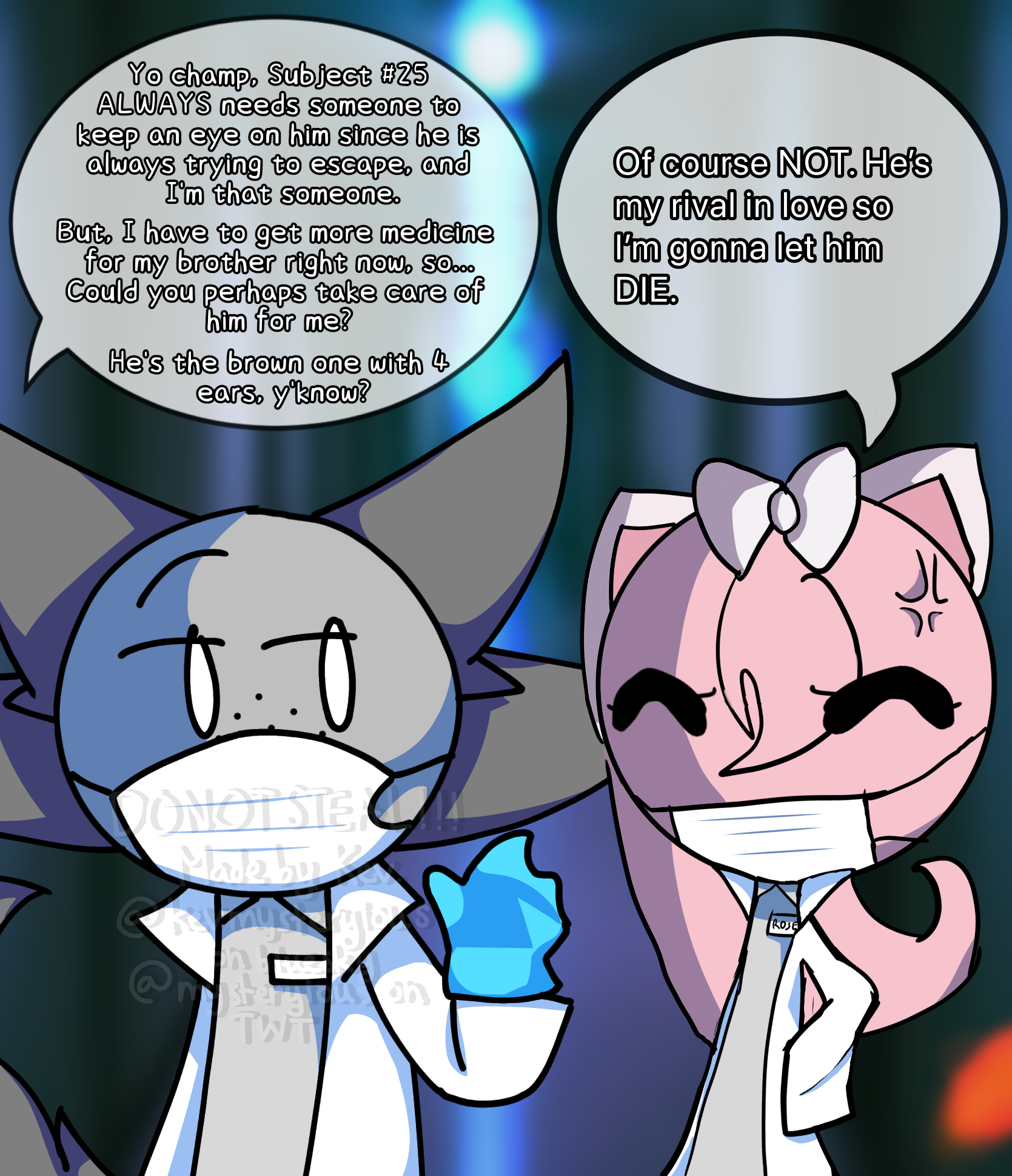 ROSE FINALLY GET A WORK - ibisPaint