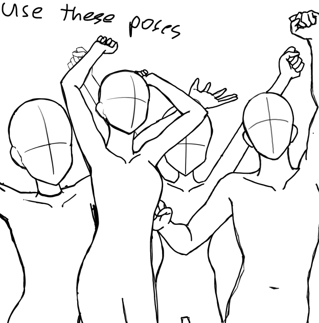 Use these poses - ibisPaint