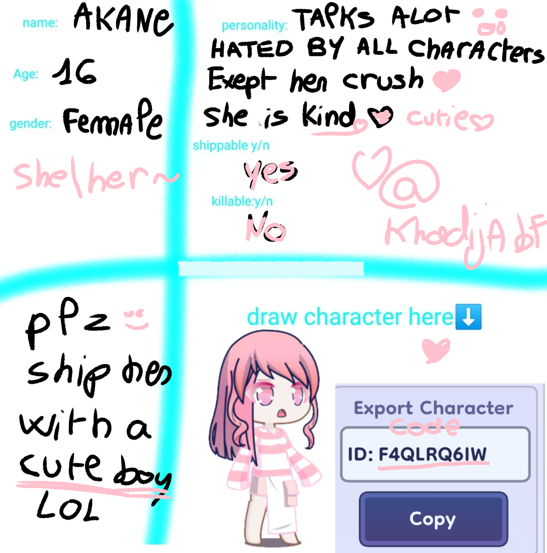 oc for once upon a fall - ibisPaint