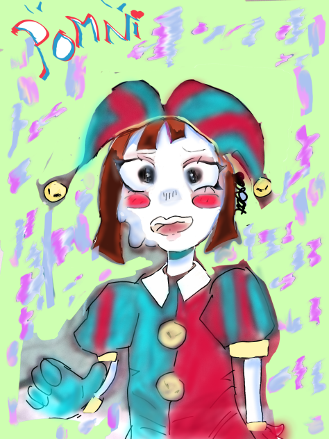 pomni - ibisPaint