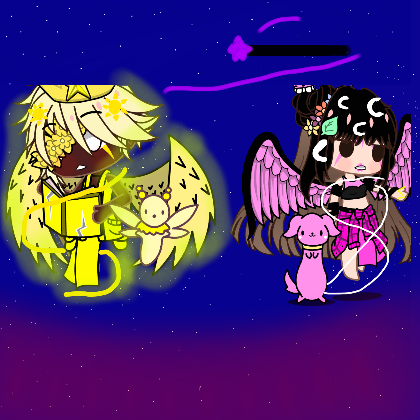 Lumi e bill - ibisPaint