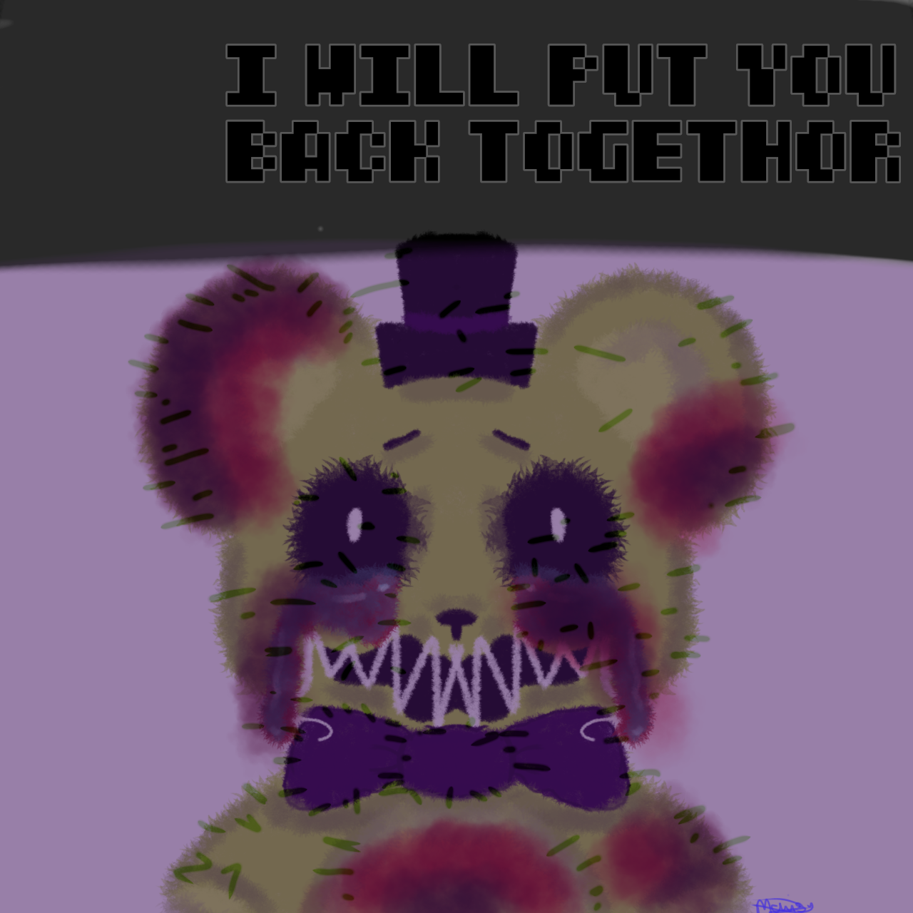 srry for not posting fred bear plush - ibisPaint