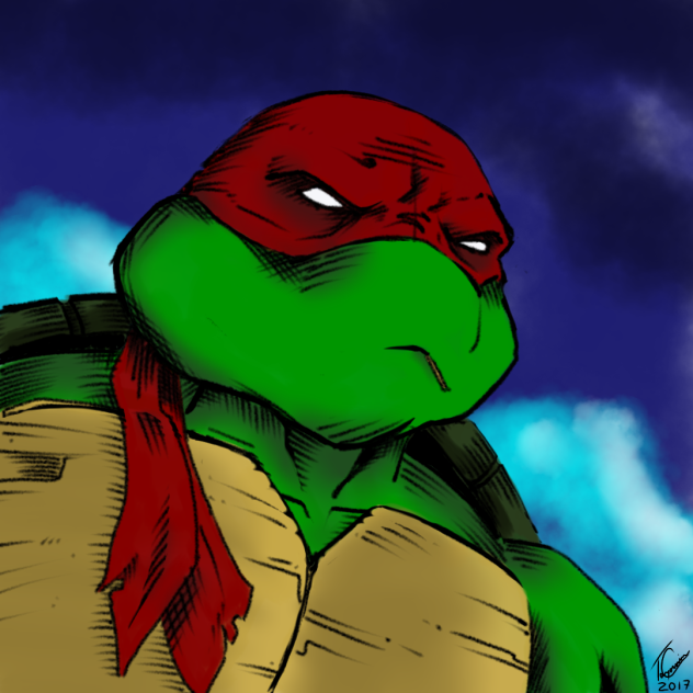 Raphael TMNT - ibisPaint