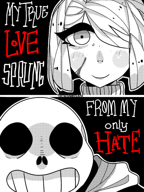 Chara x Sans - ibisPaint