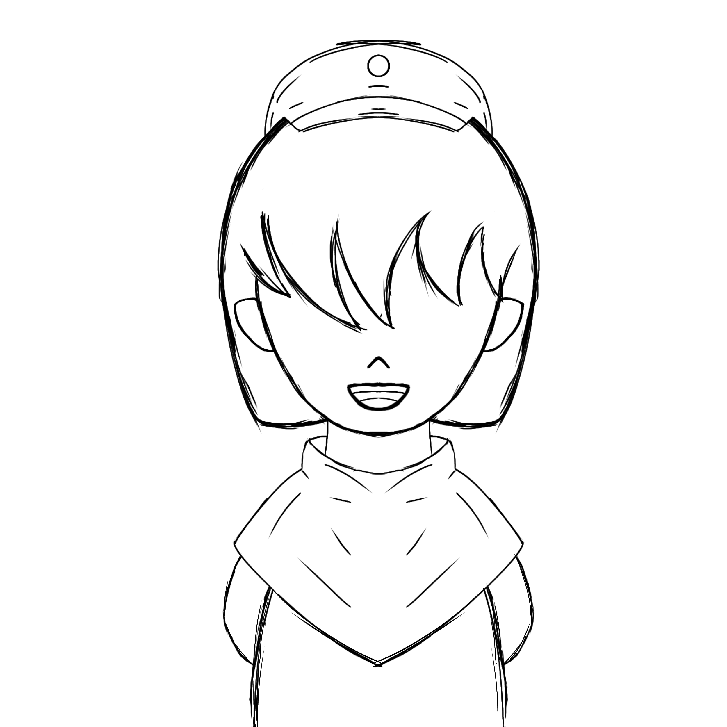 Boy with a hat - ibisPaint