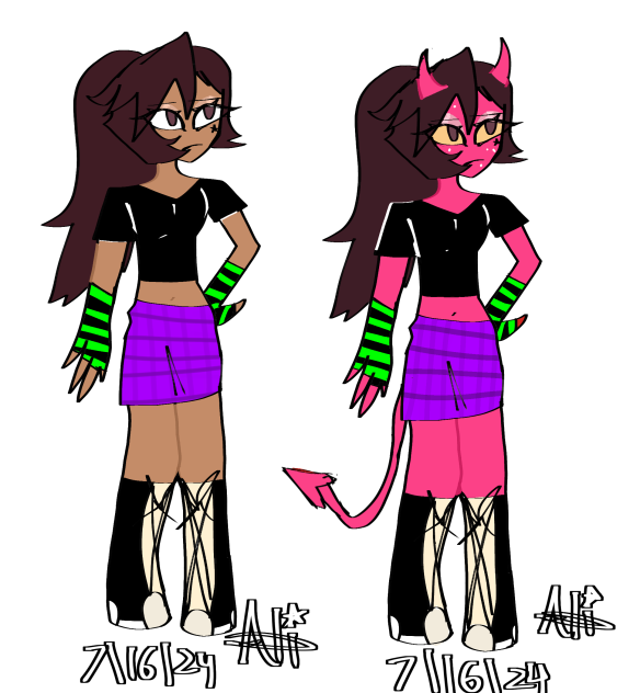 helluva boss oc - ibisPaint