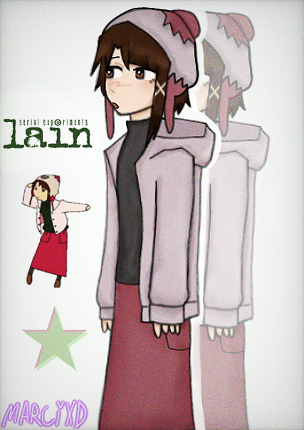 Let’s all love Lain - ibisPaint