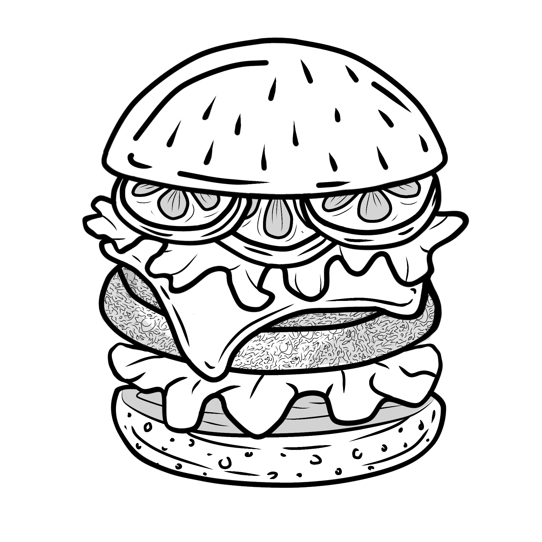 Burger 2 - ibisPaint