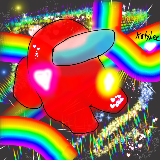 Glitchcore Among Us - ibisPaint