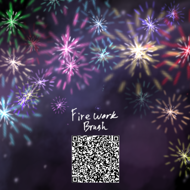 Firework Brush - ibisPaint