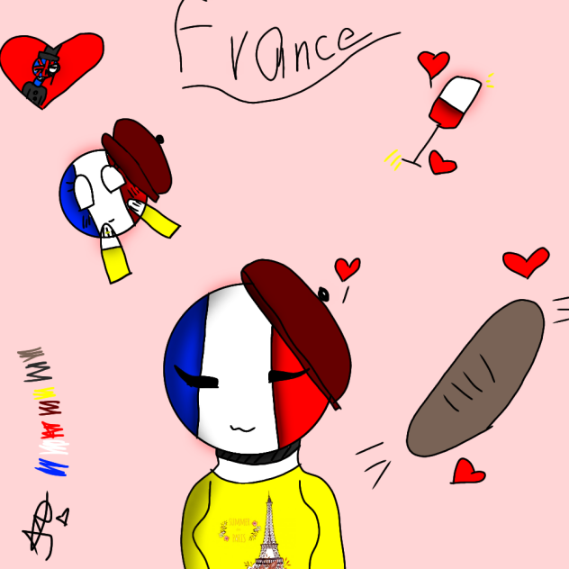 France Countryhumans #2 - ibisPaint