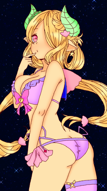 Night at the beach - ibisPaint