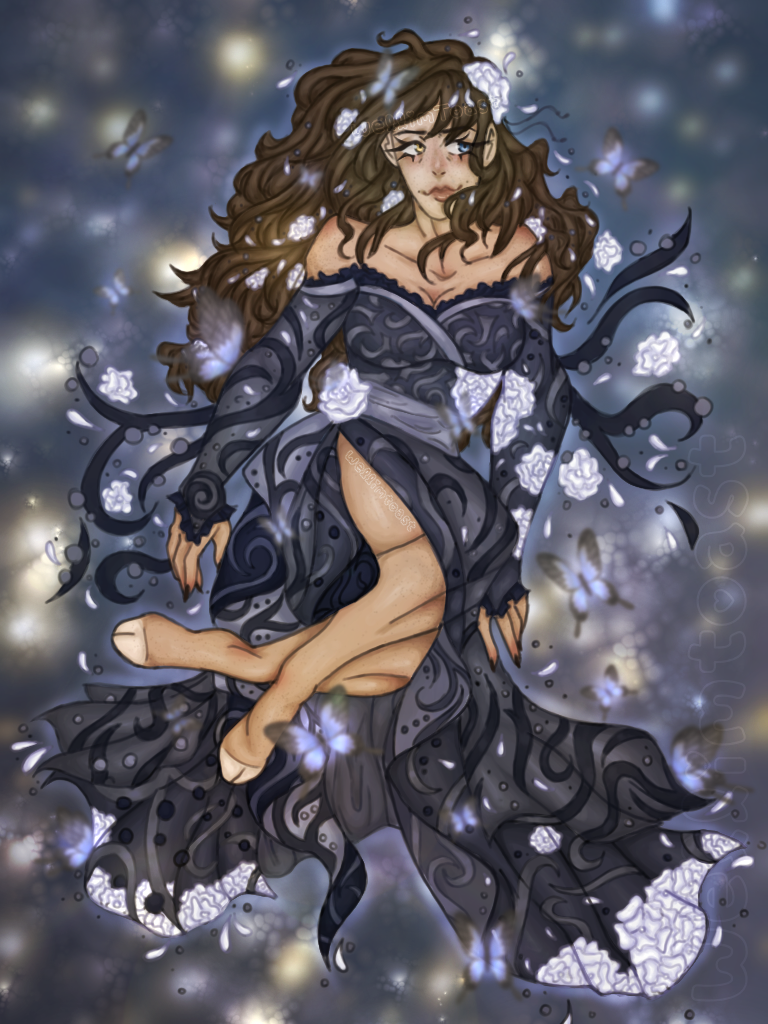 Butterfly’s in the meadow - ibisPaint