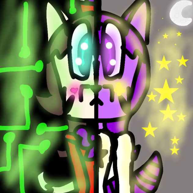 Me and Luna (again) - ibisPaint