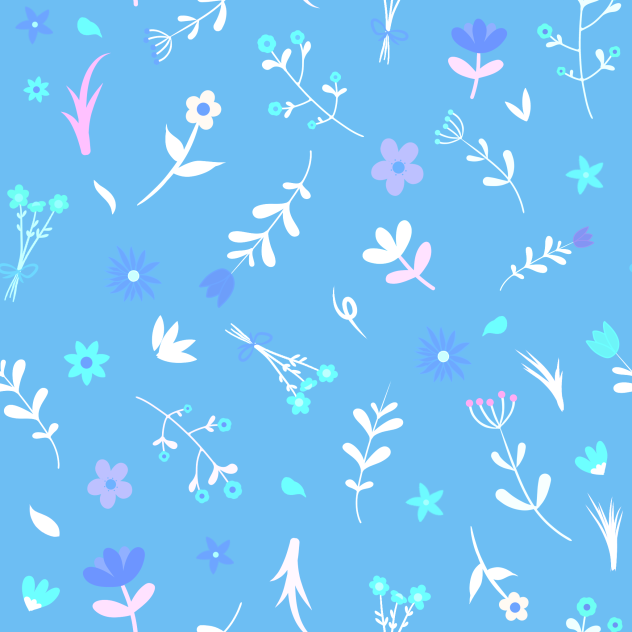 Small Floral Fabric Soft - ibisPaint