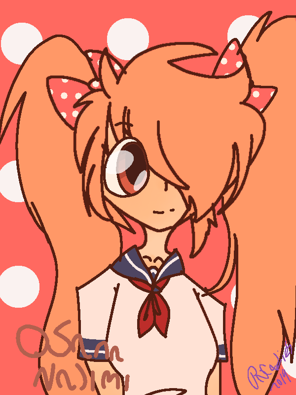 yandere sim. rivals #1 Osana Najimi - ibisPaint