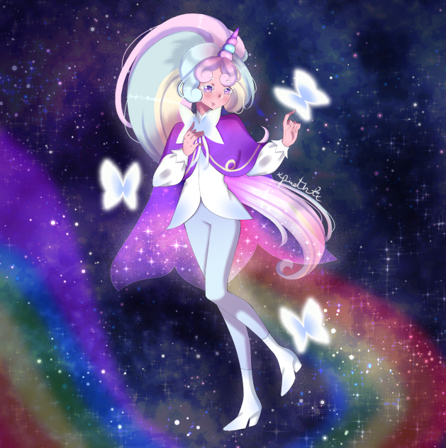 Cream Unicorn Cookie - ibisPaint