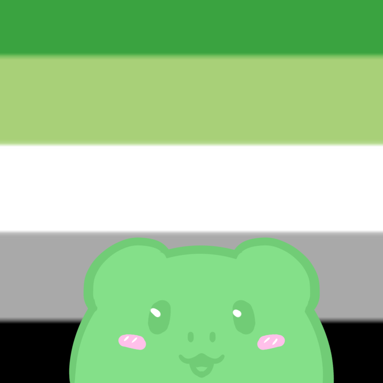 Aro frog pfp - ibisPaint