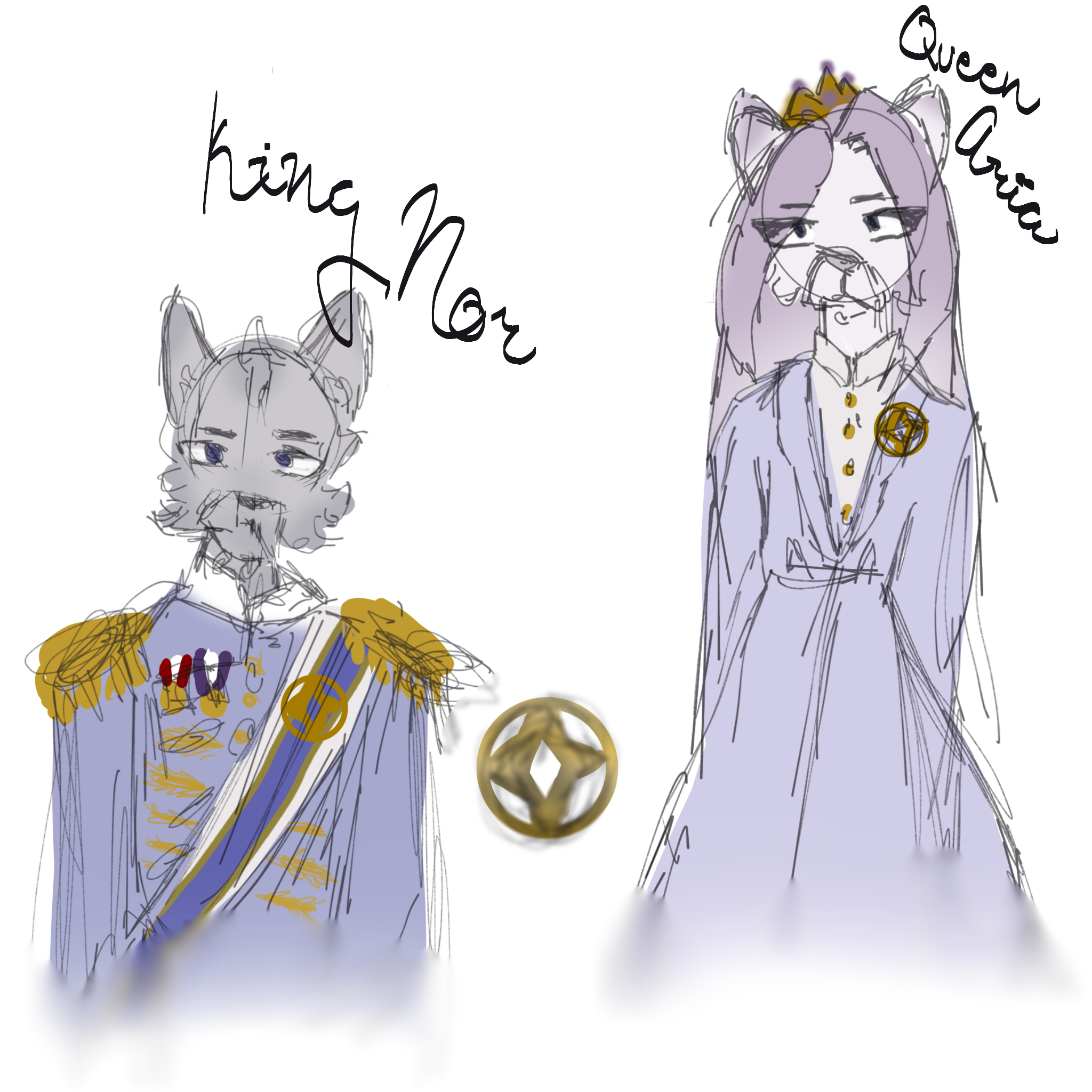 Arabella's parents - ibisPaint