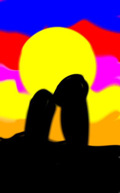 sunset - ibisPaint