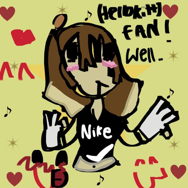 MY OC.. IS SO SILLY..^^ - ibisPaint