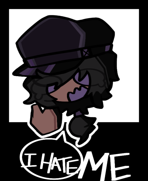 I hate me - ibisPaint