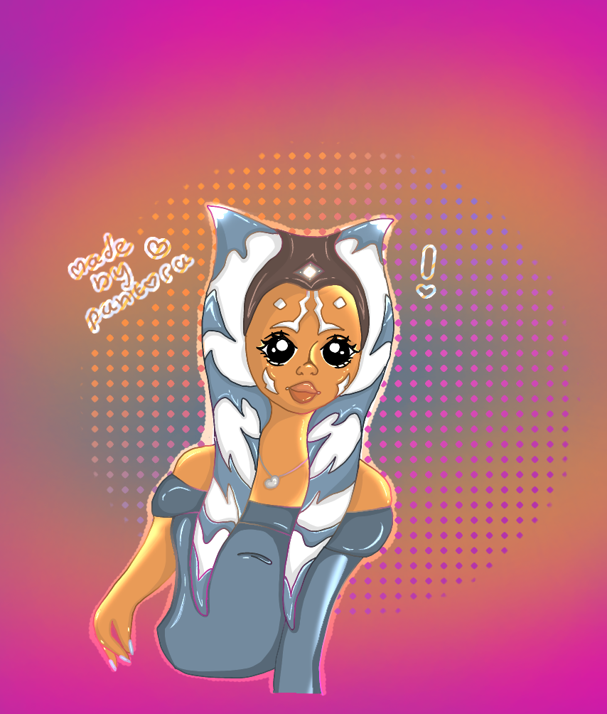 ahsoka tano , star wars ♡ - ibisPaint