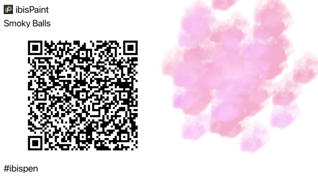 Brush- smoky balls - ibisPaint