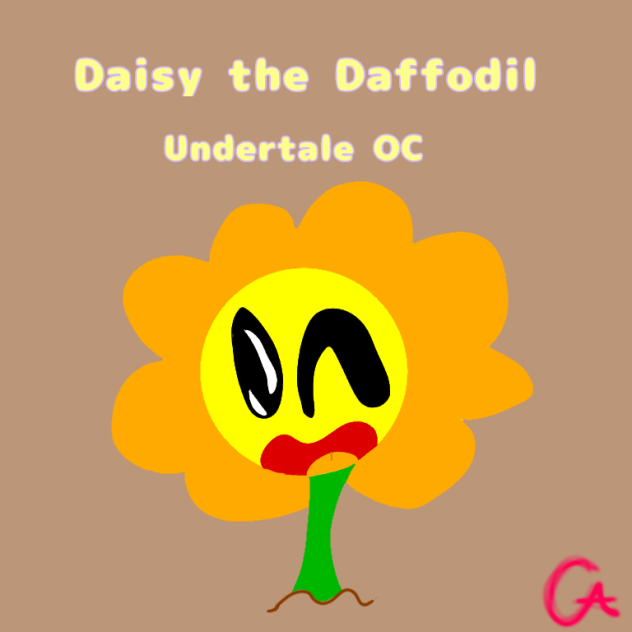 Daisy the Daffodil (Undertale OC) - ibisPaint