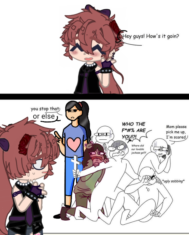 WHO TF ARE YOU - ibisPaint