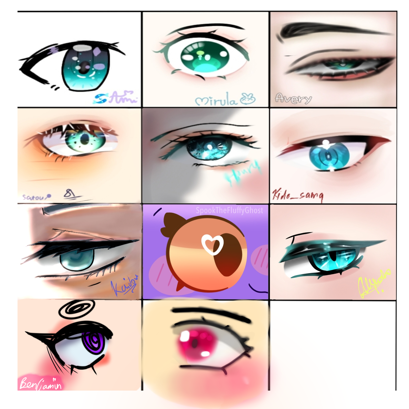 Eye colab thingy - ibisPaint