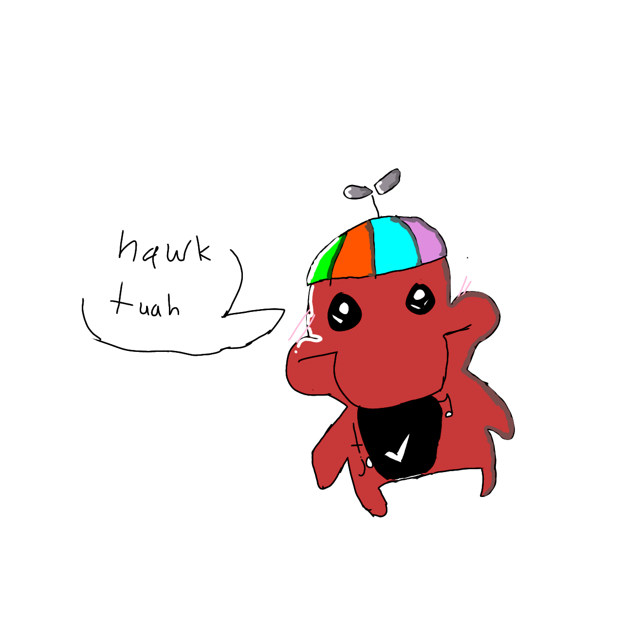 hawk tuah c00lkid - ibisPaint