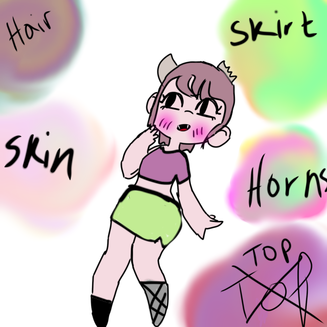 My monster -_- ;D - ibisPaint