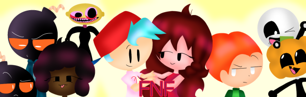 FNF banner for Piece of Crap - ibisPaint