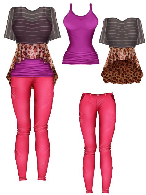 Y2K outfit 1 - ibisPaint