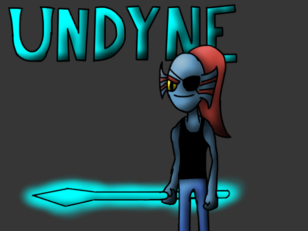Undertale- Undyne Speedpaint - ibisPaint