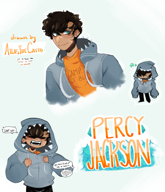 percy jackson scribbles - ibisPaint