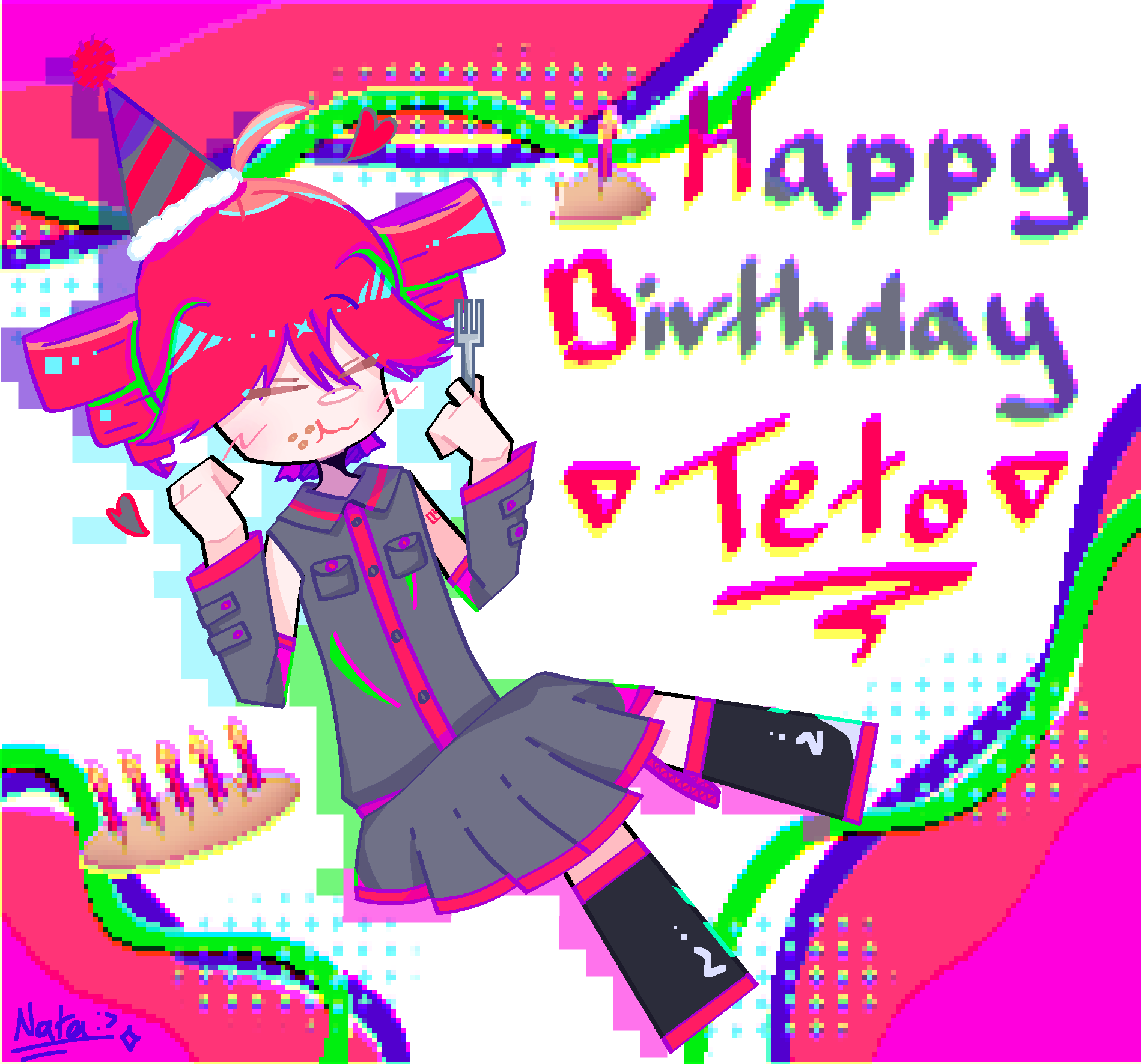 HAPPY BIRTHDAY TETO!!! - ibisPaint
