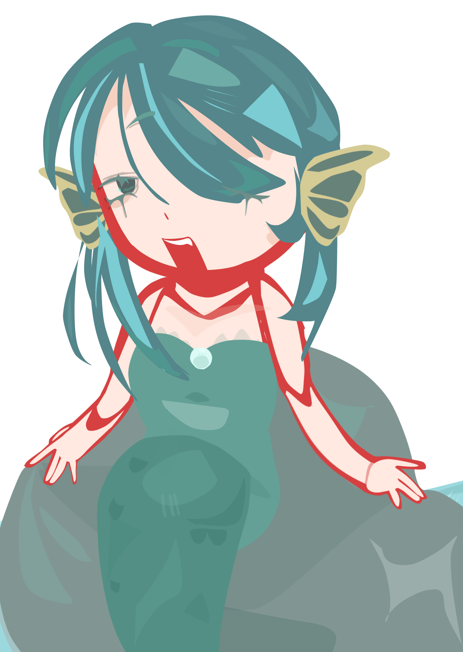 mermaid pt1 - ibisPaint