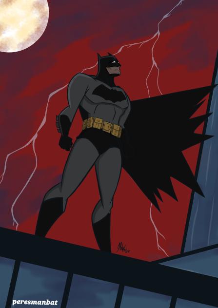 Batman Animated Series ( Fan Art) - ibisPaint