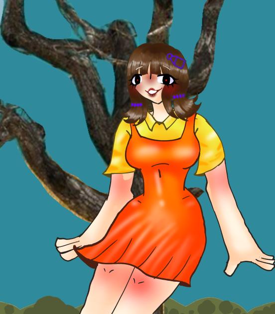 squid game doll! - ibisPaint