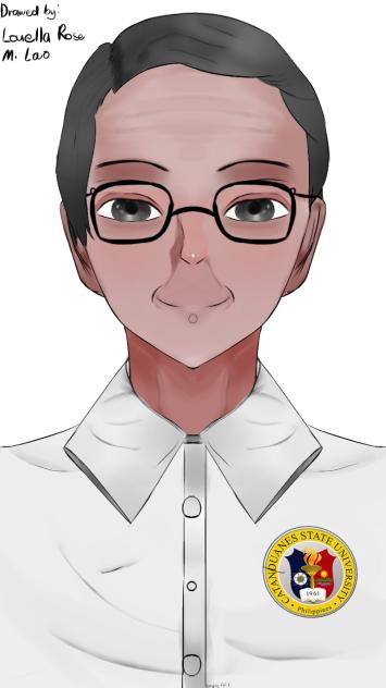 Drawing our school President - ibisPaint