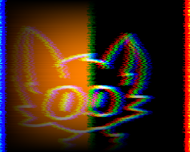 Glitched fox - ibisPaint