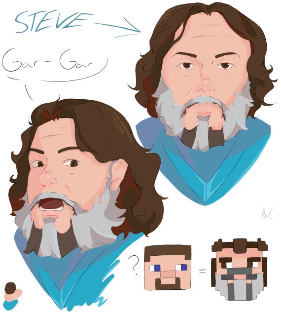 I am Steve - ibisPaint