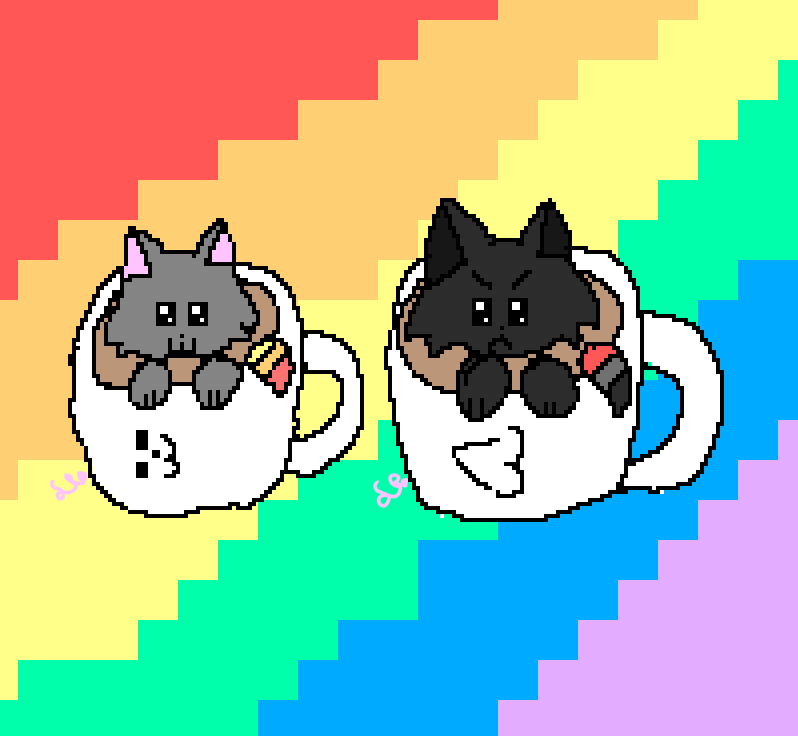 Nayns in cups - ibisPaint