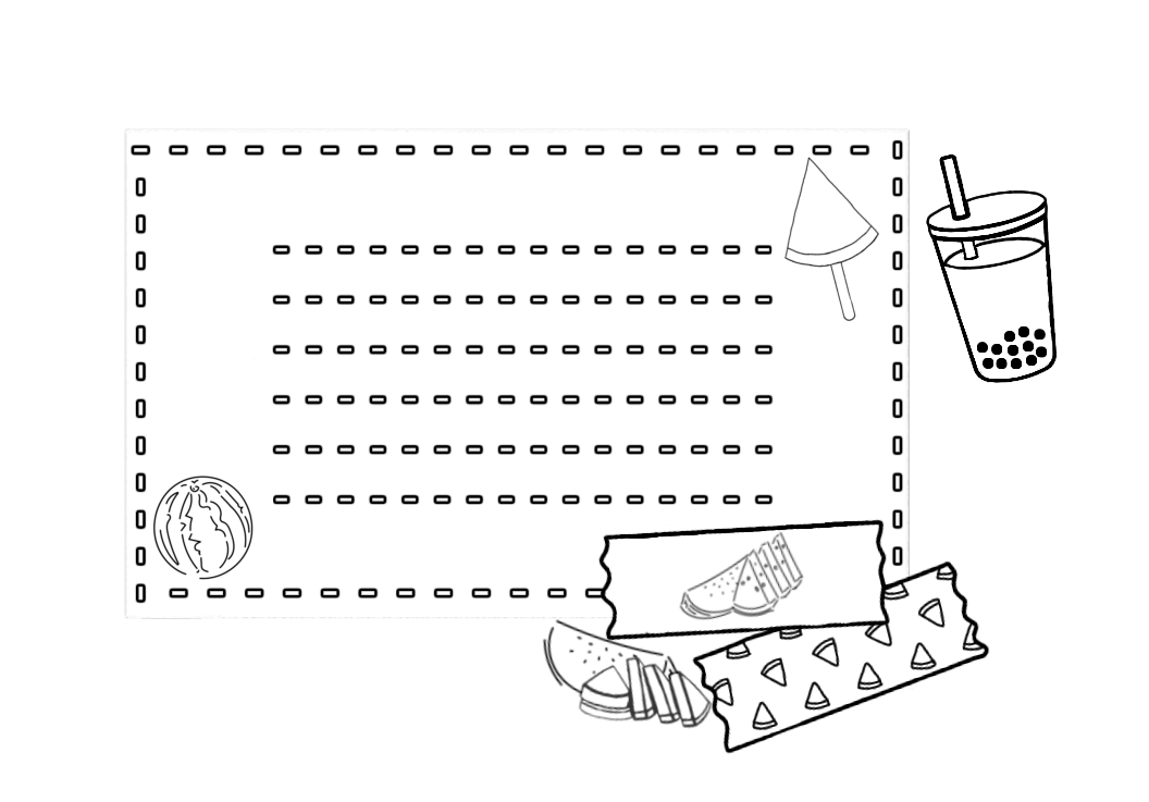 Letter thingy with pre-made outlines - ibisPaint